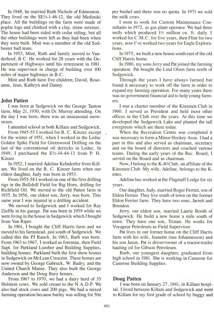 Patten Family History 1 – Heritage Barns of Flagstaff